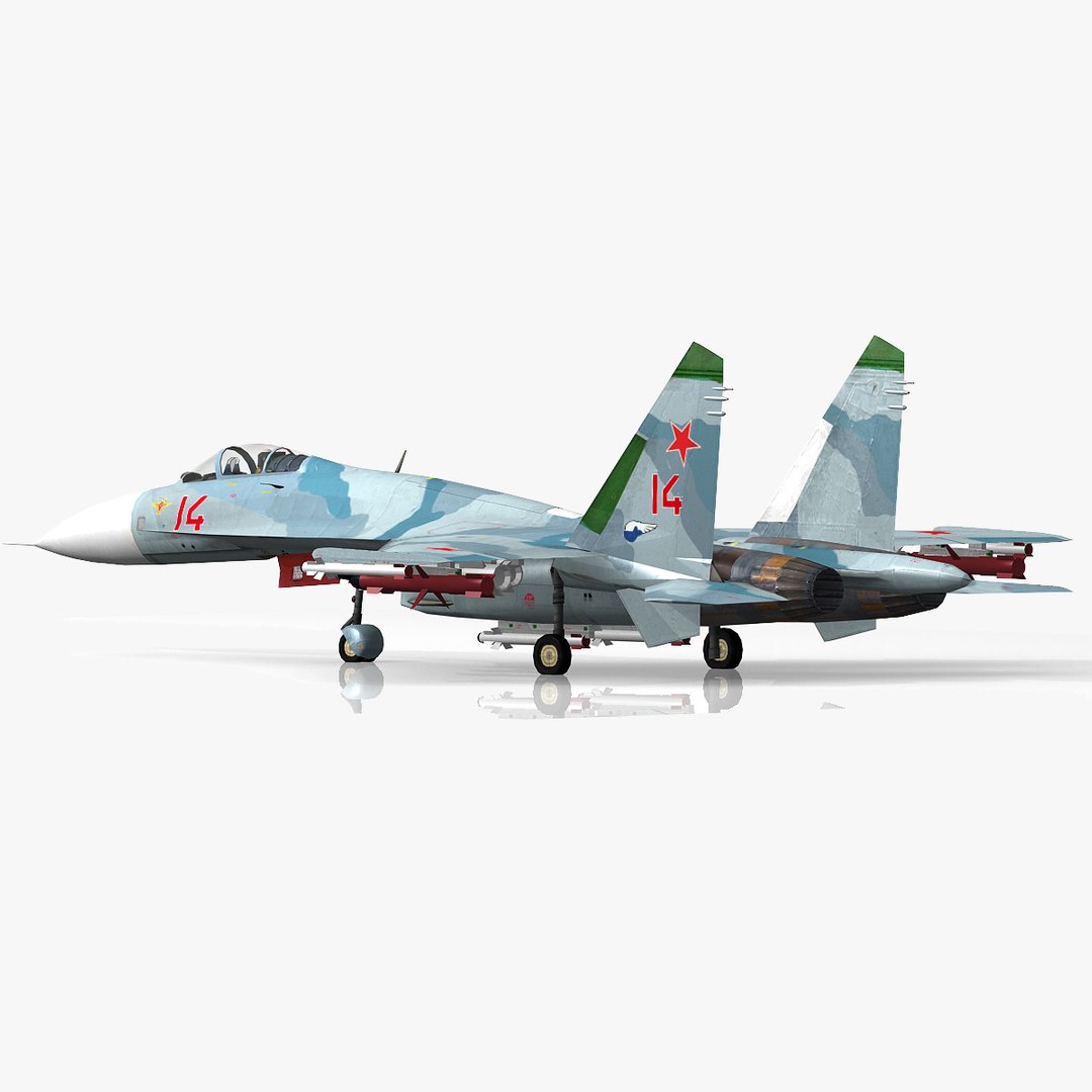 3d Model Russian Jet Fighters