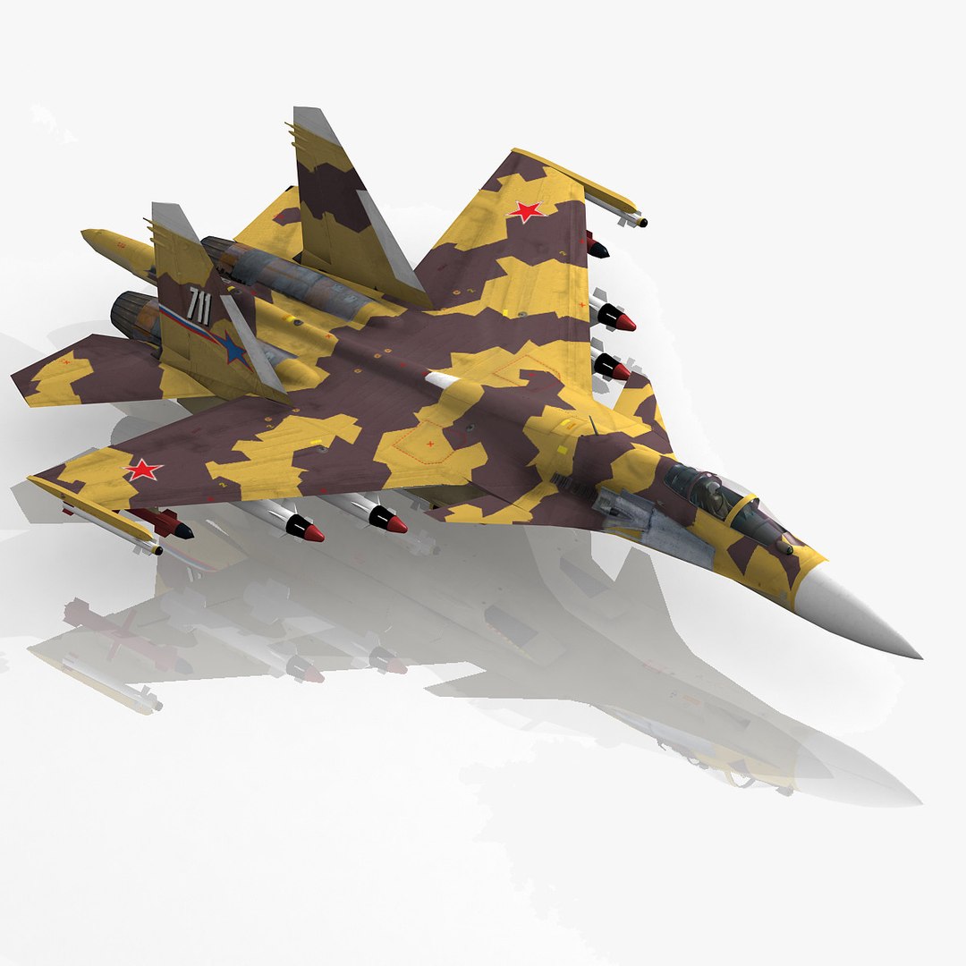 3d Model Russian Jet Fighters