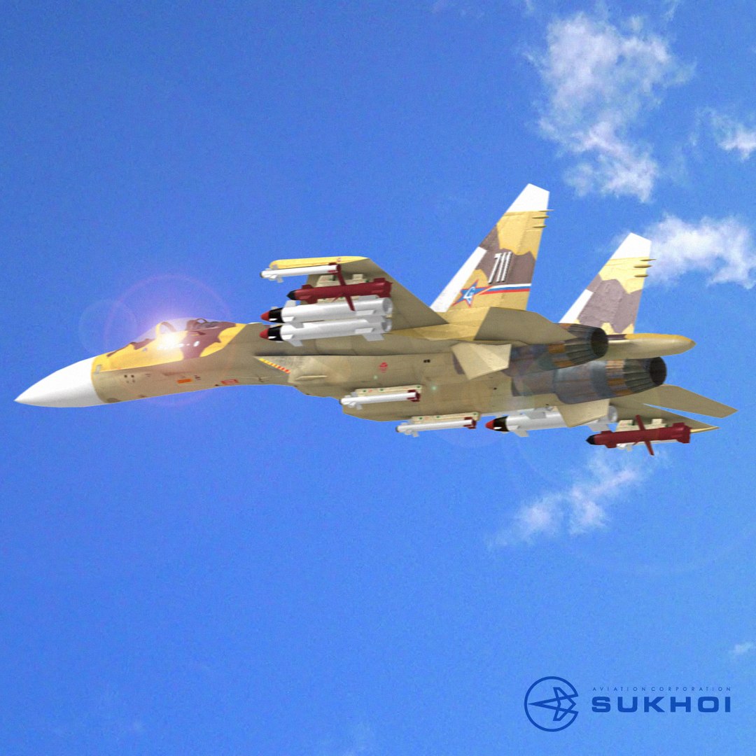 3d Model Russian Jet Fighters