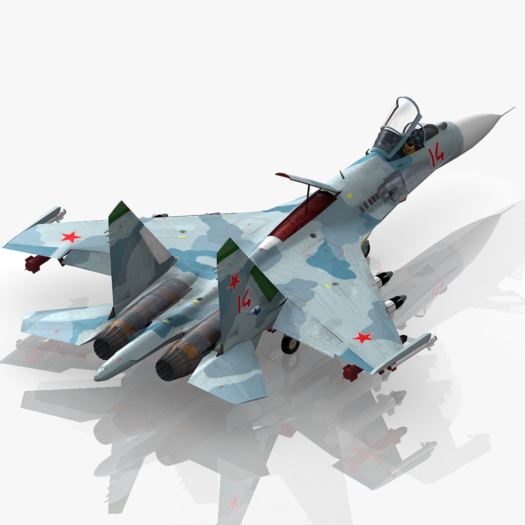 3d Model Russian Jet Fighters