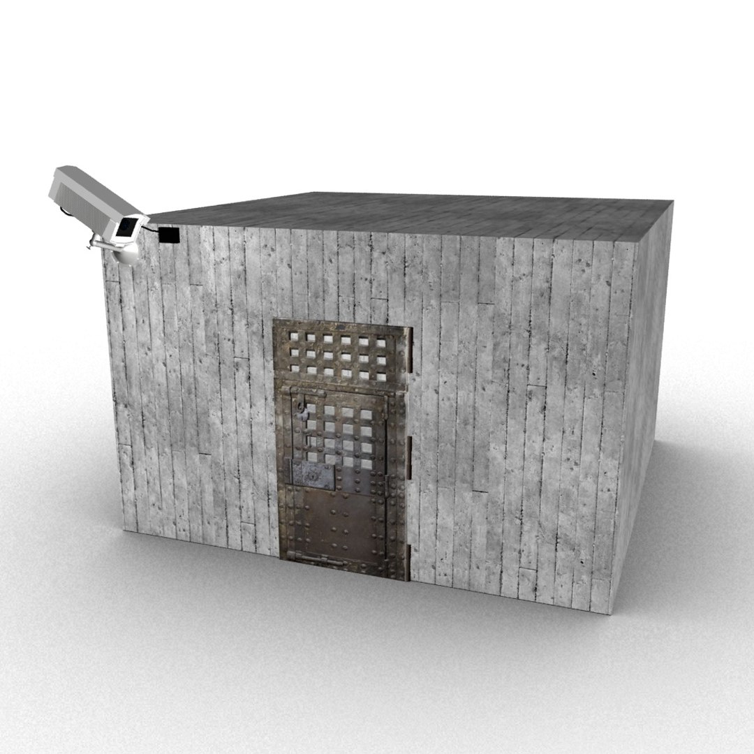 Solitary Confinement Cell 3D Model - TurboSquid 1588819