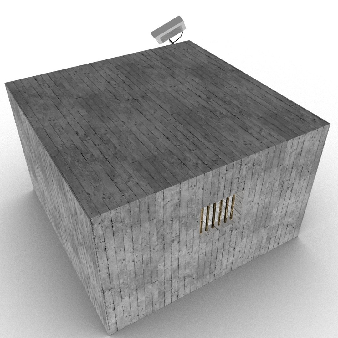 Solitary Confinement Cell 3D Model - TurboSquid 1588819