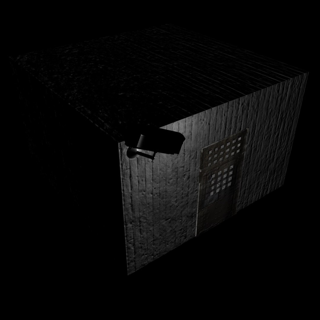 Solitary Confinement Cell 3D Model - TurboSquid 1588819