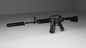 M4 Blender Models for Download | TurboSquid