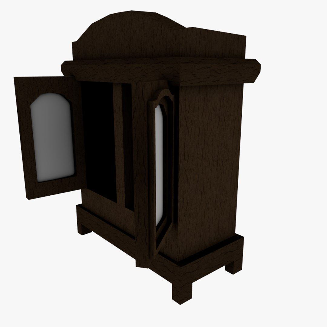 3D Model Medieval Wardrobe - TurboSquid 1294536