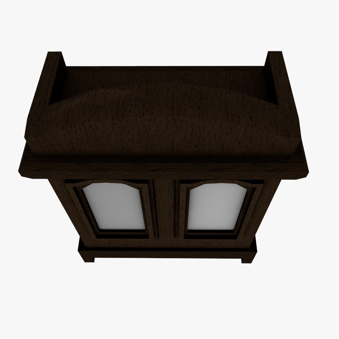 3D Model Medieval Wardrobe - TurboSquid 1294536