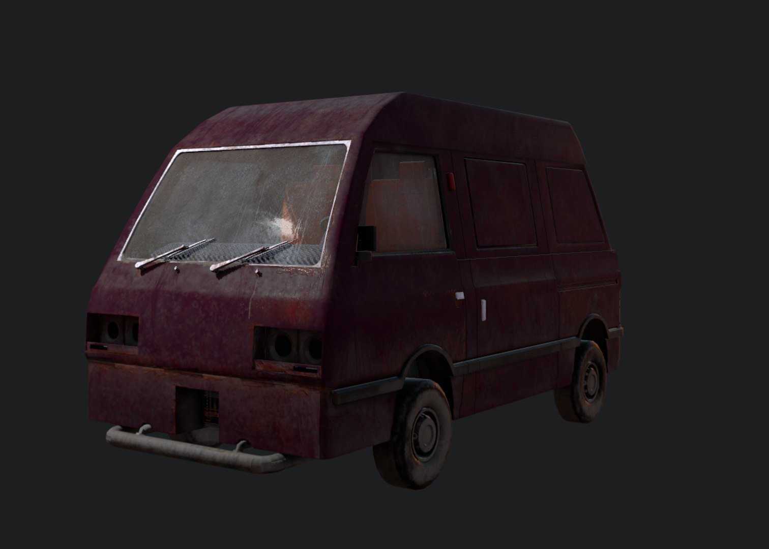 Forgotten Car Model - TurboSquid 1286511