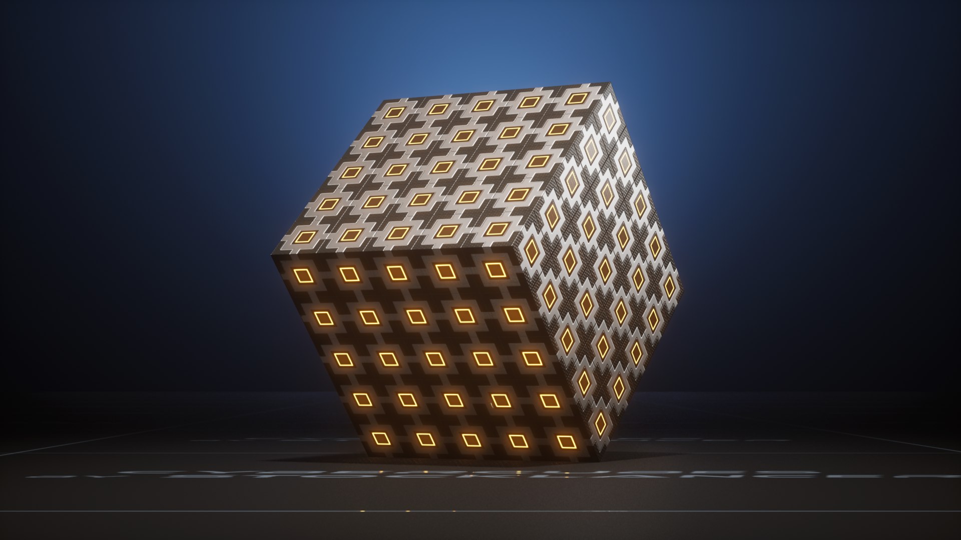 3D CyberCube Flock - TurboSquid 1978583