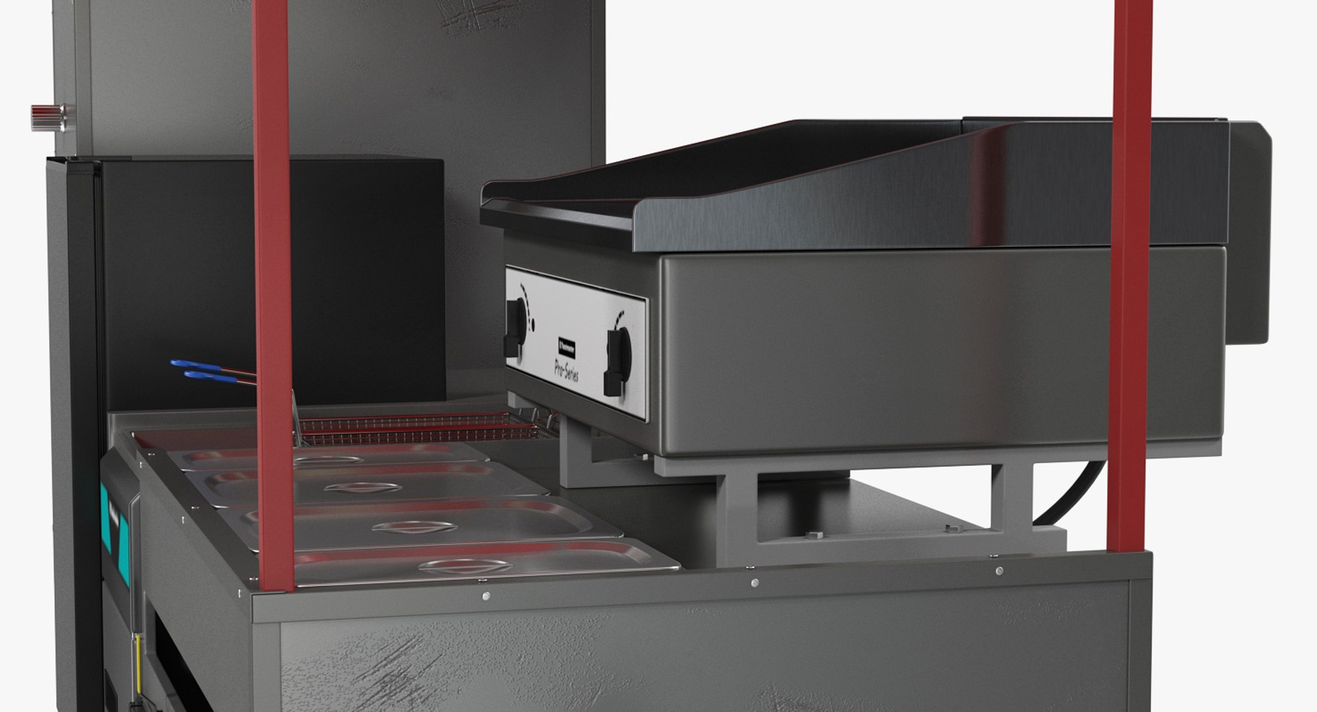 Hot dog vending machines 3D model - TurboSquid 1331328