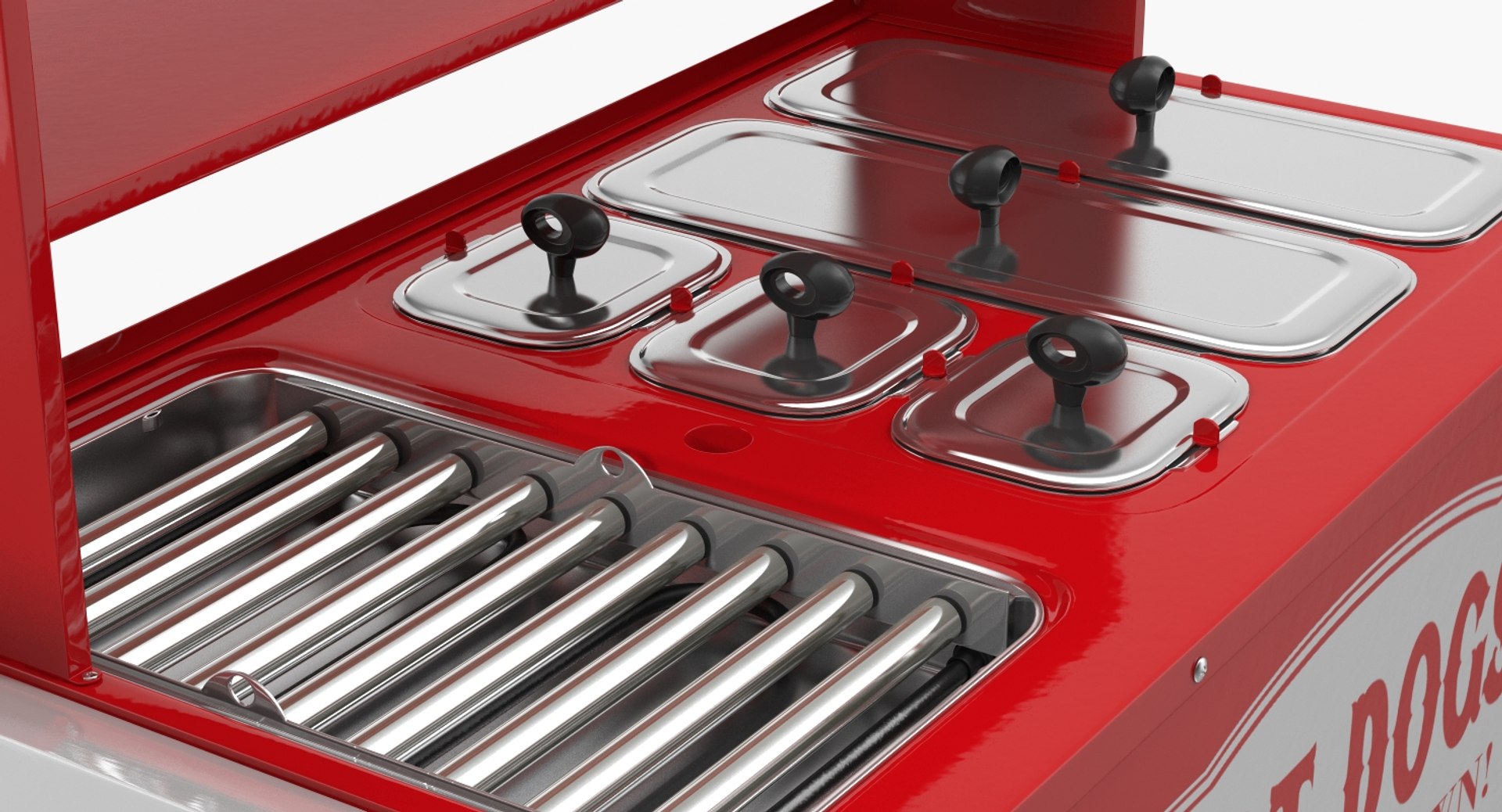 Hot dog vending machines 3D model - TurboSquid 1331328