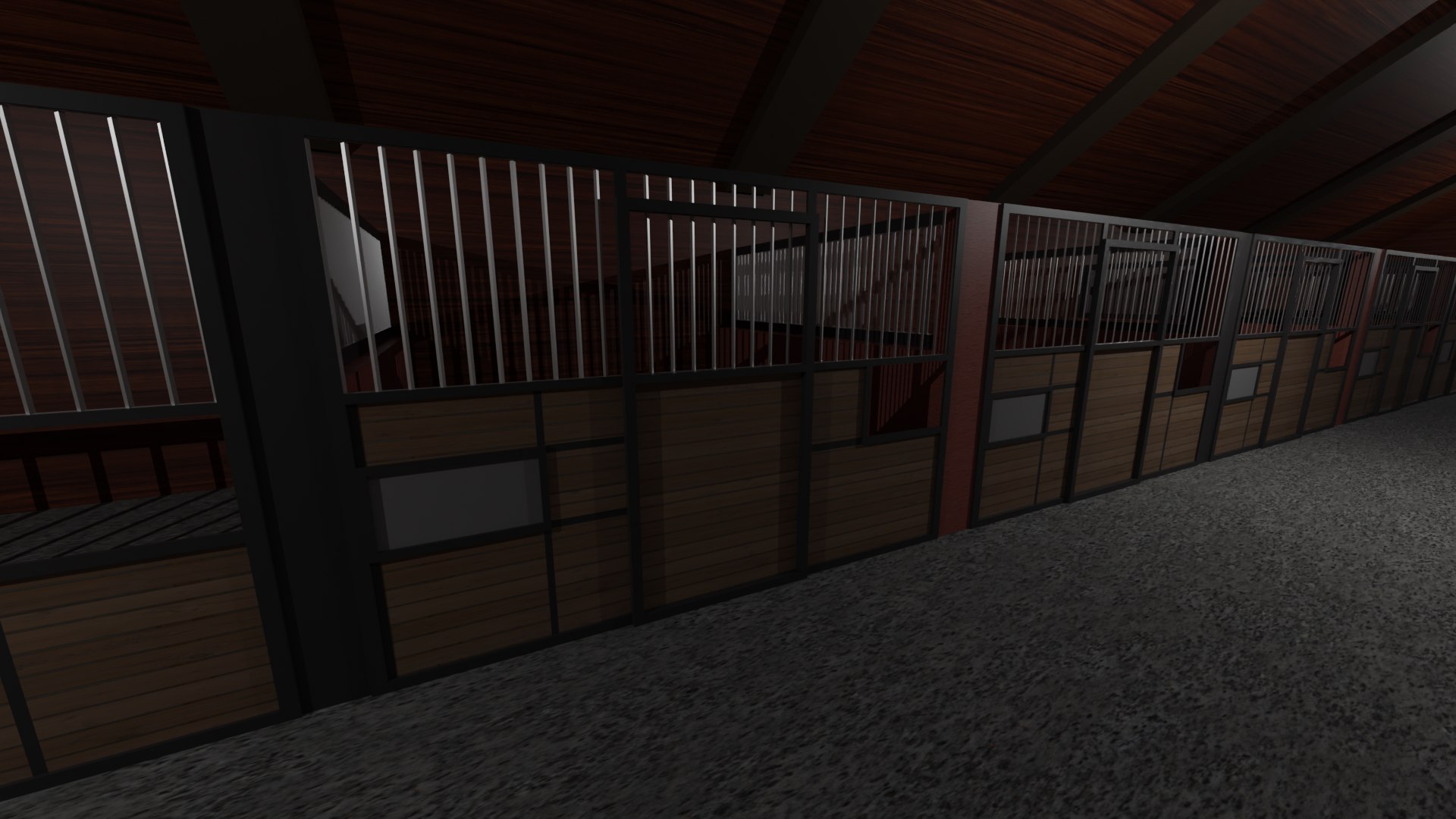 3D Horse Stable - TurboSquid 2132143