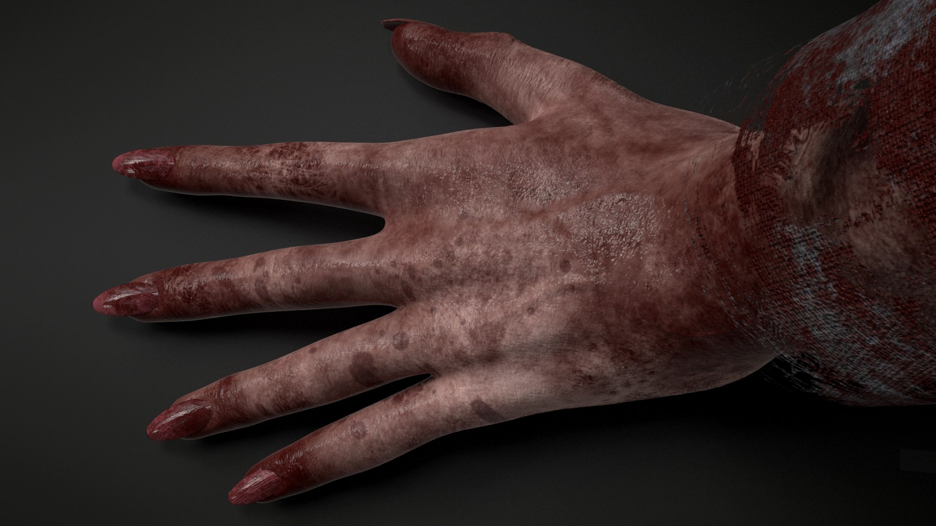 Teke Teke Girl Monster 3D Model - TurboSquid 2275653