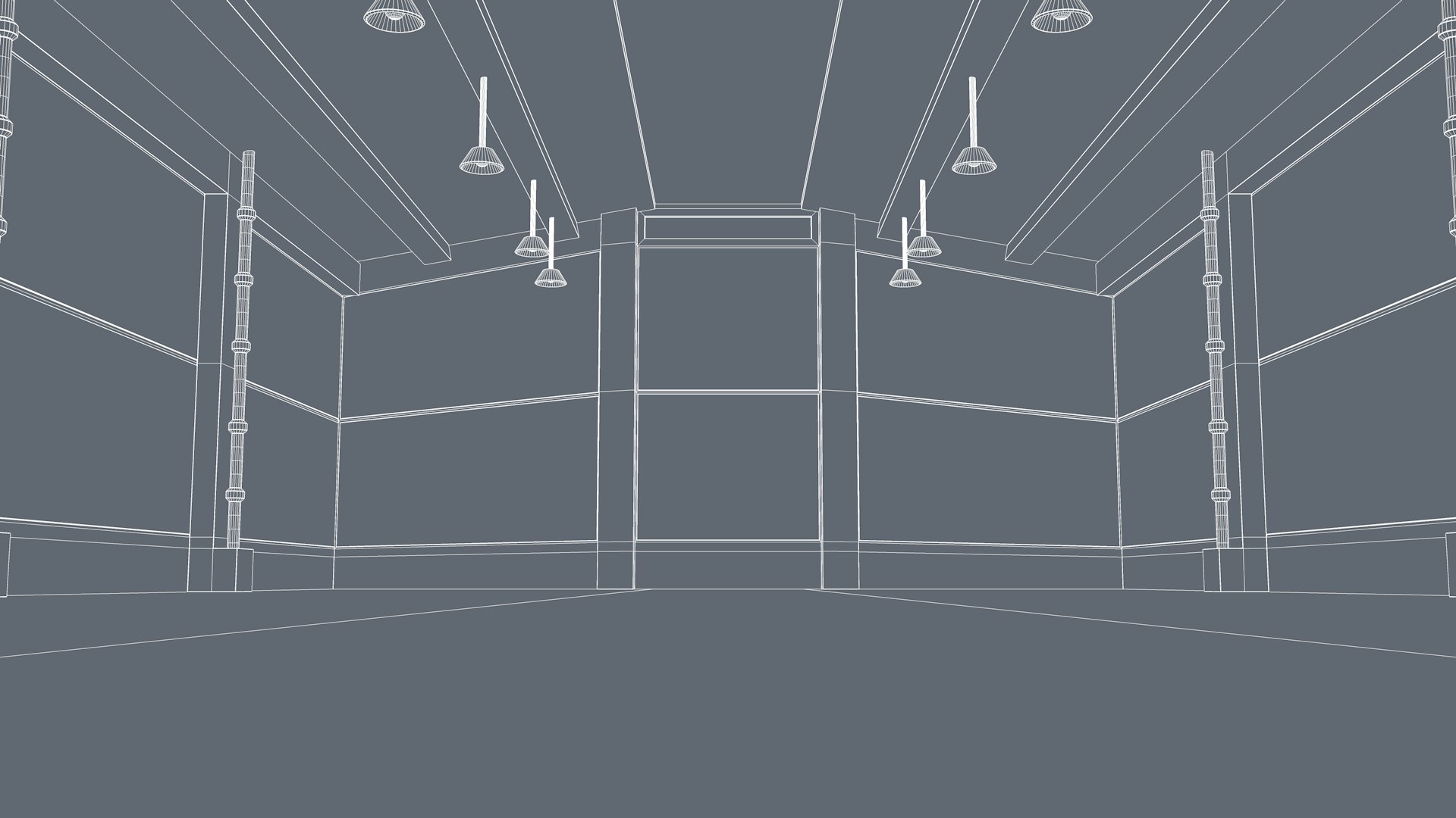 Sci Fi Warehouse 3D - TurboSquid 2001286