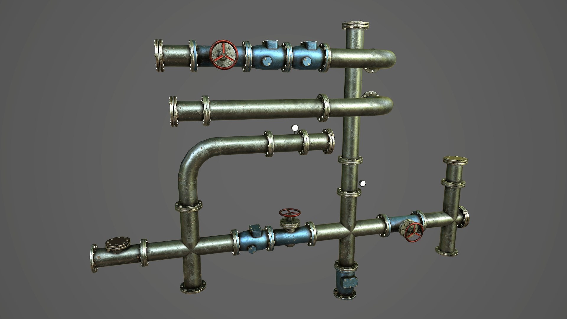 Tubes Modular 3d 3ds