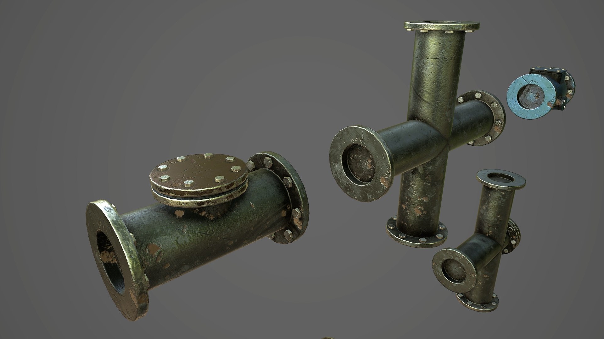 Tubes Modular 3d 3ds