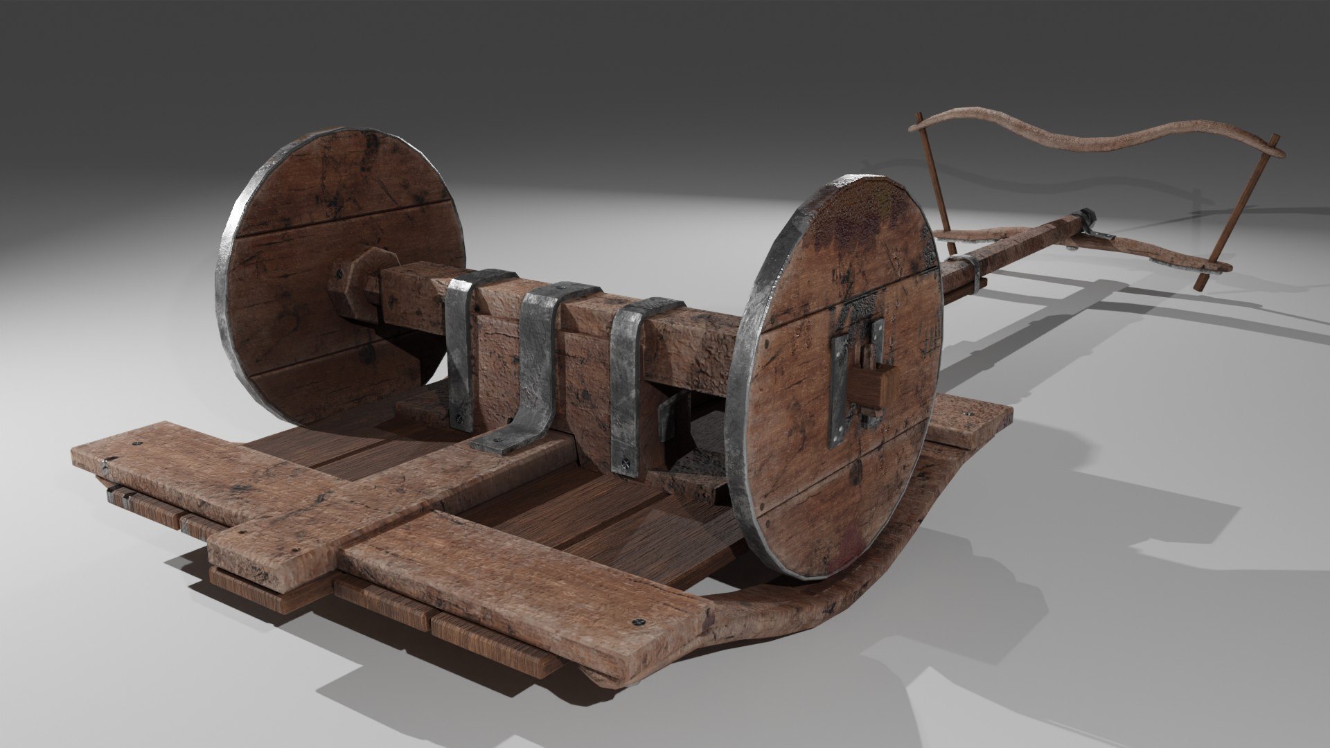 3D OxCart - TurboSquid 1842222