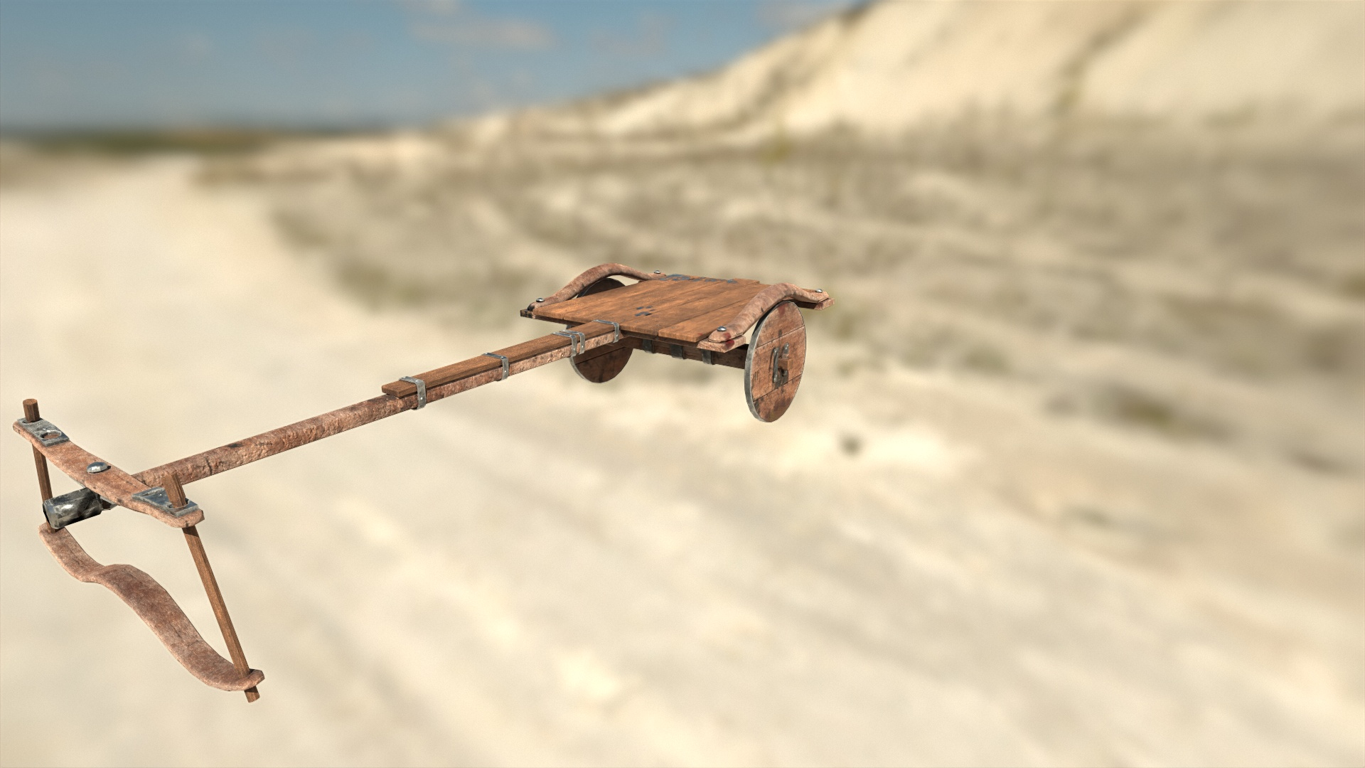 3D OxCart - TurboSquid 1842222