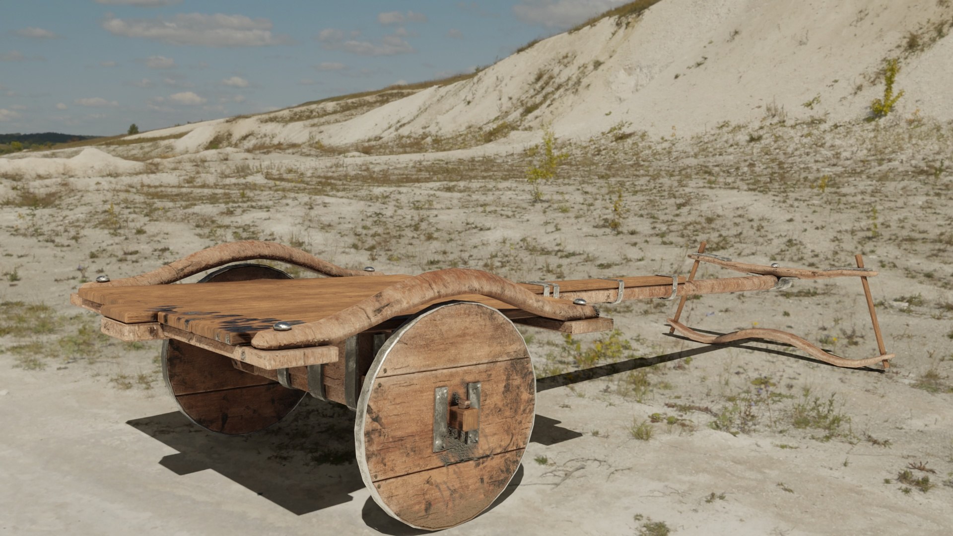 3D OxCart - TurboSquid 1842222