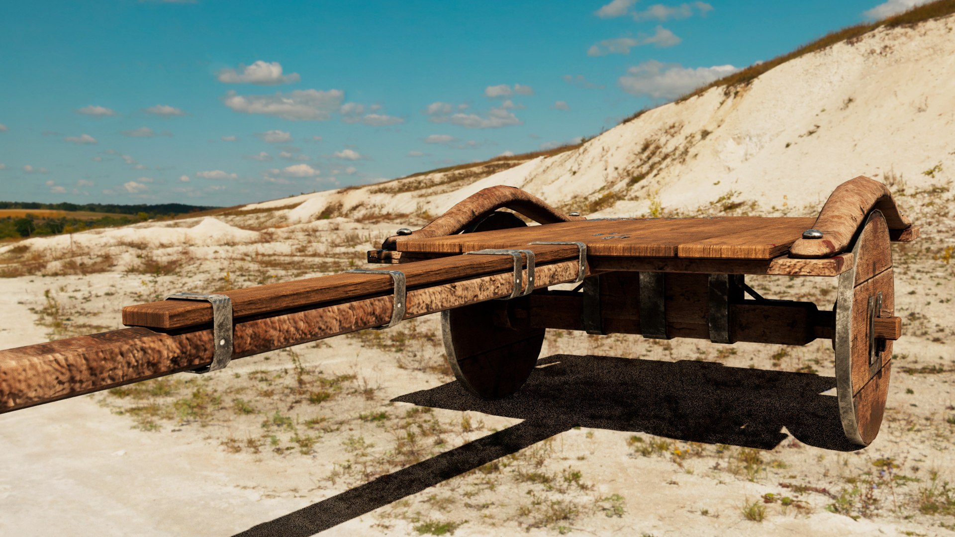 3D OxCart - TurboSquid 1842222