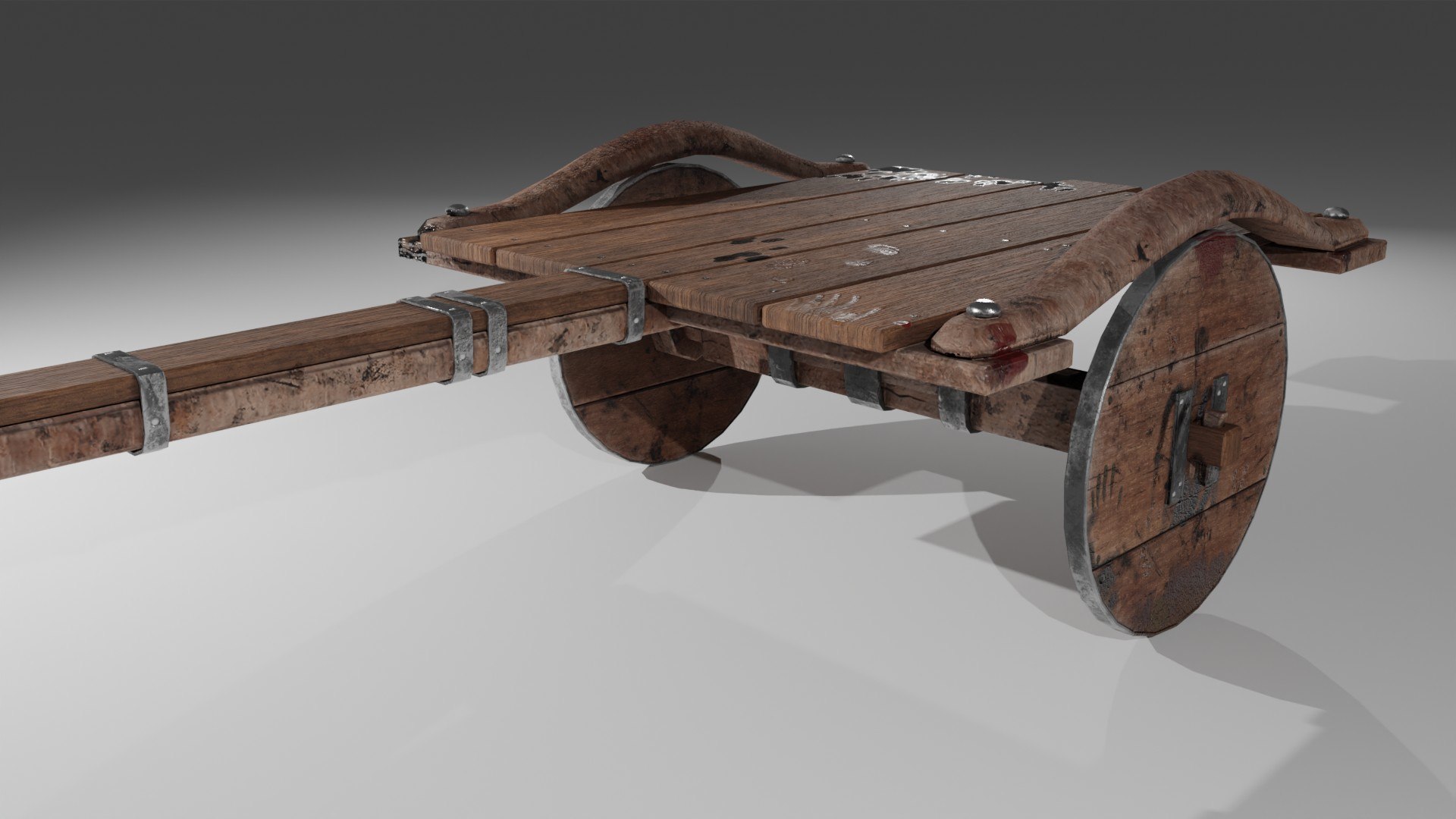 3D OxCart - TurboSquid 1842222