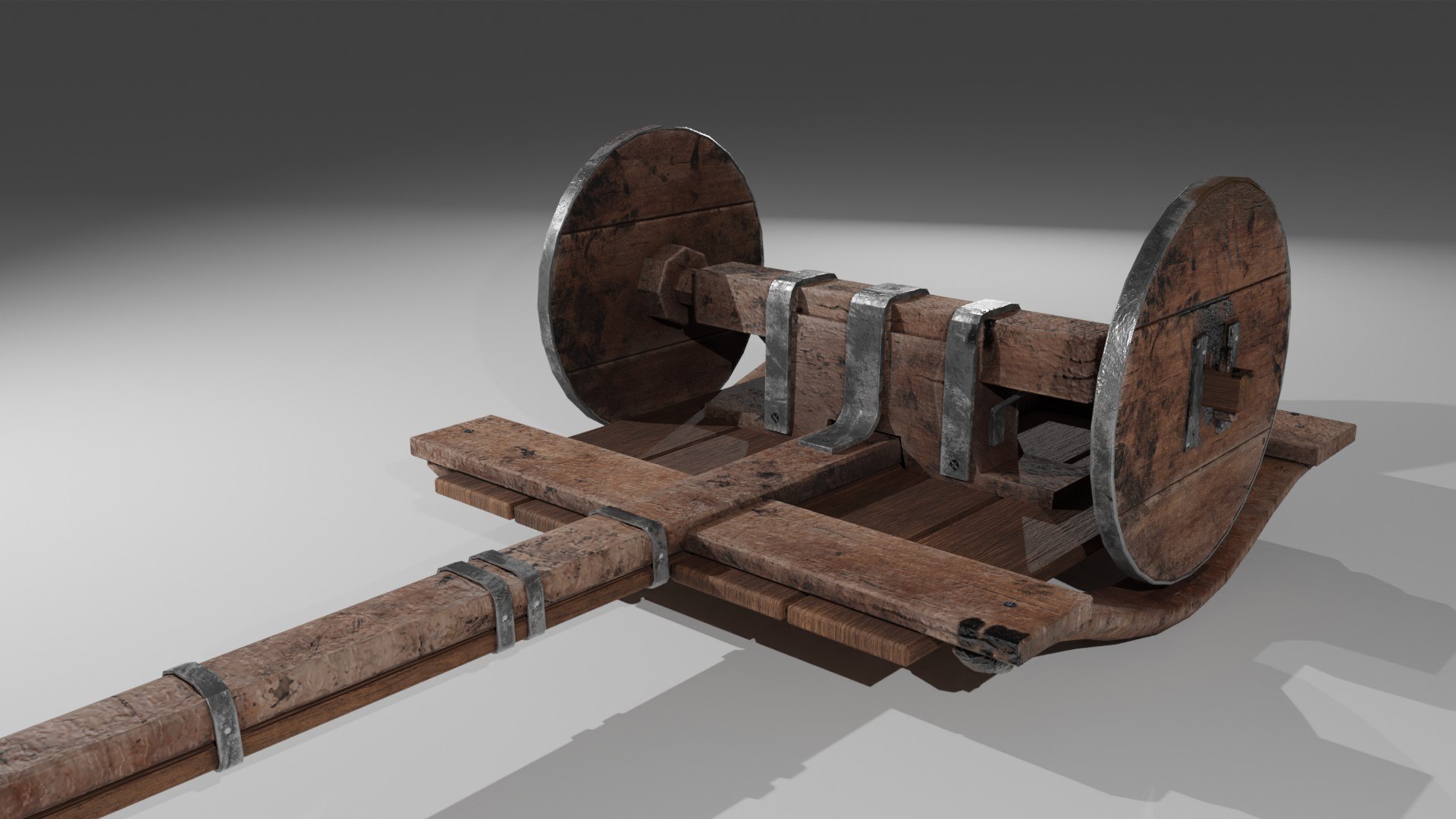 3D OxCart - TurboSquid 1842222