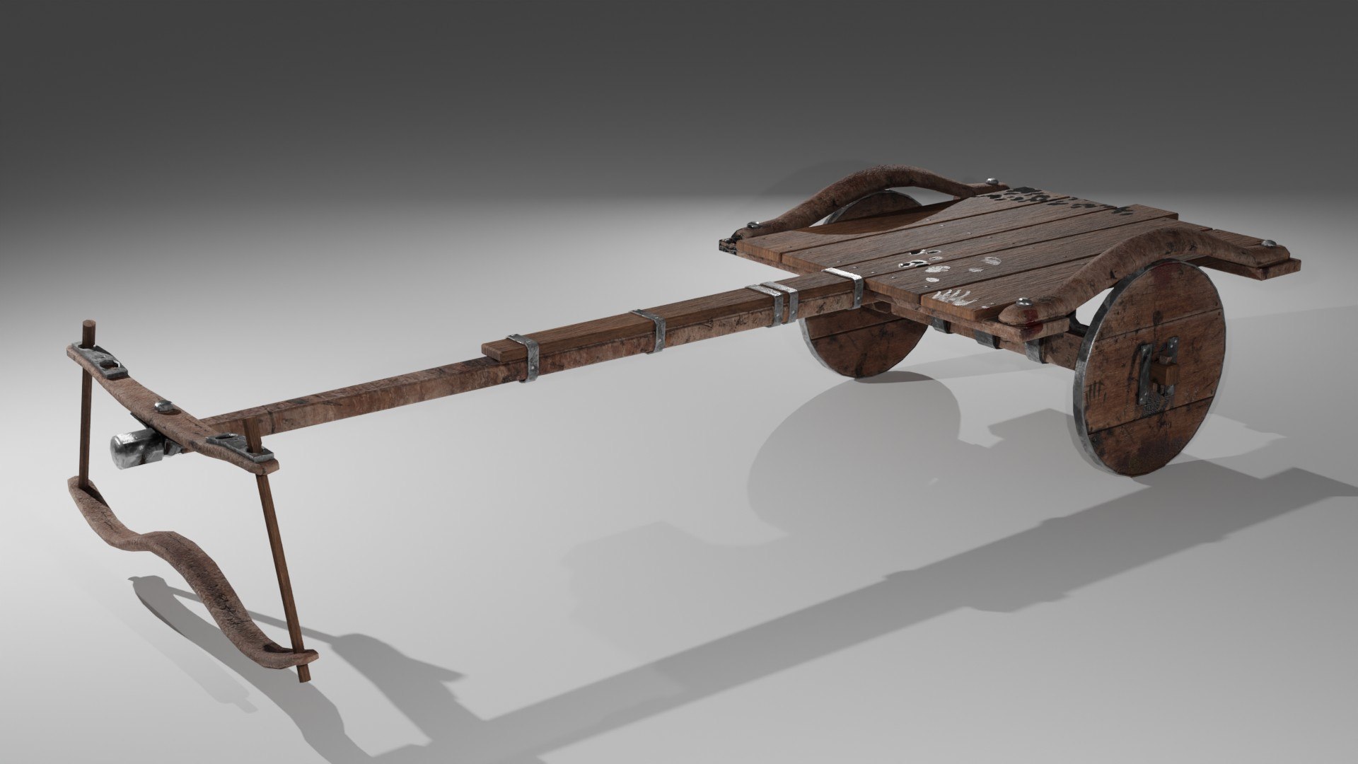 3D OxCart - TurboSquid 1842222