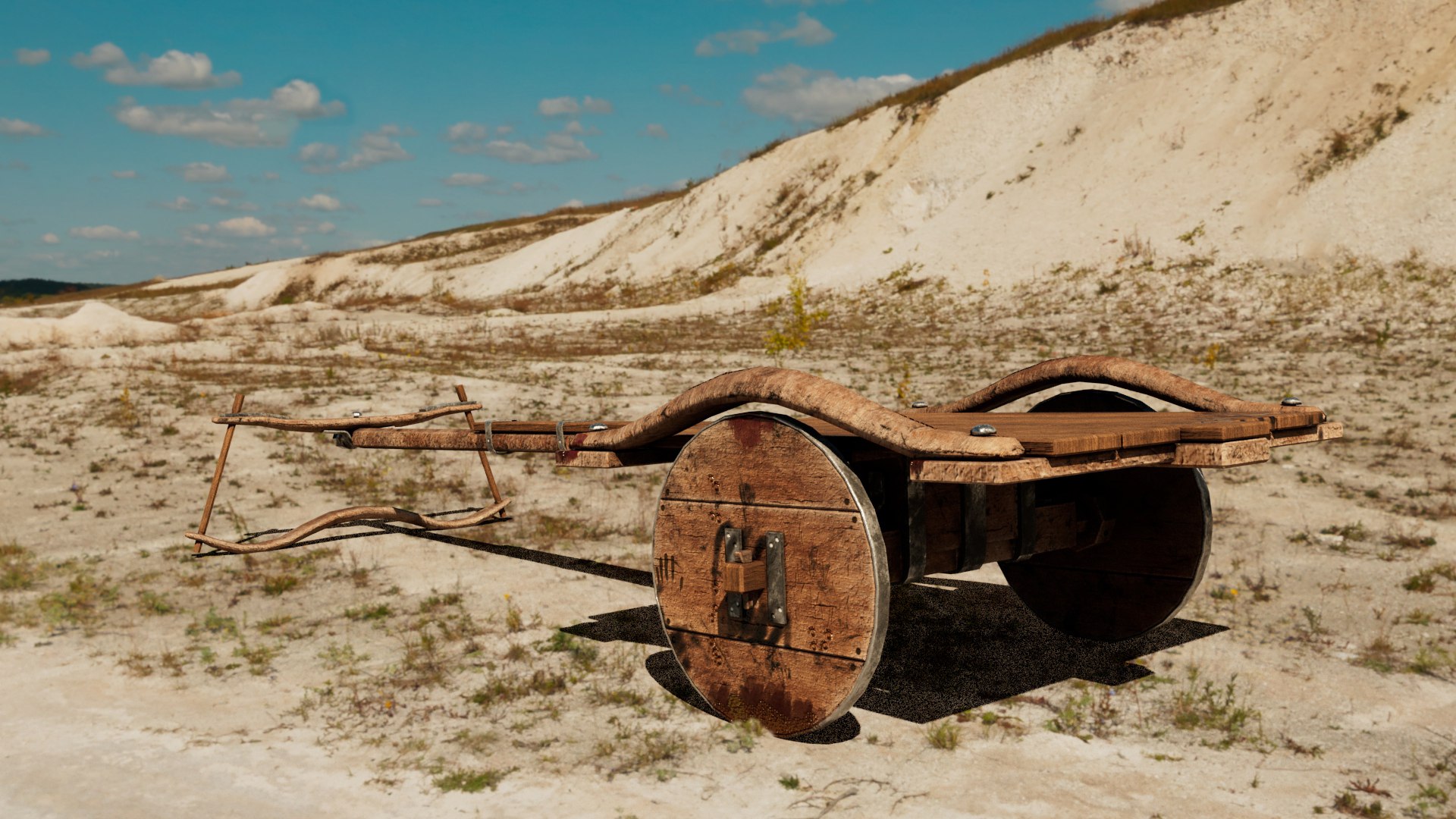 3D OxCart - TurboSquid 1842222