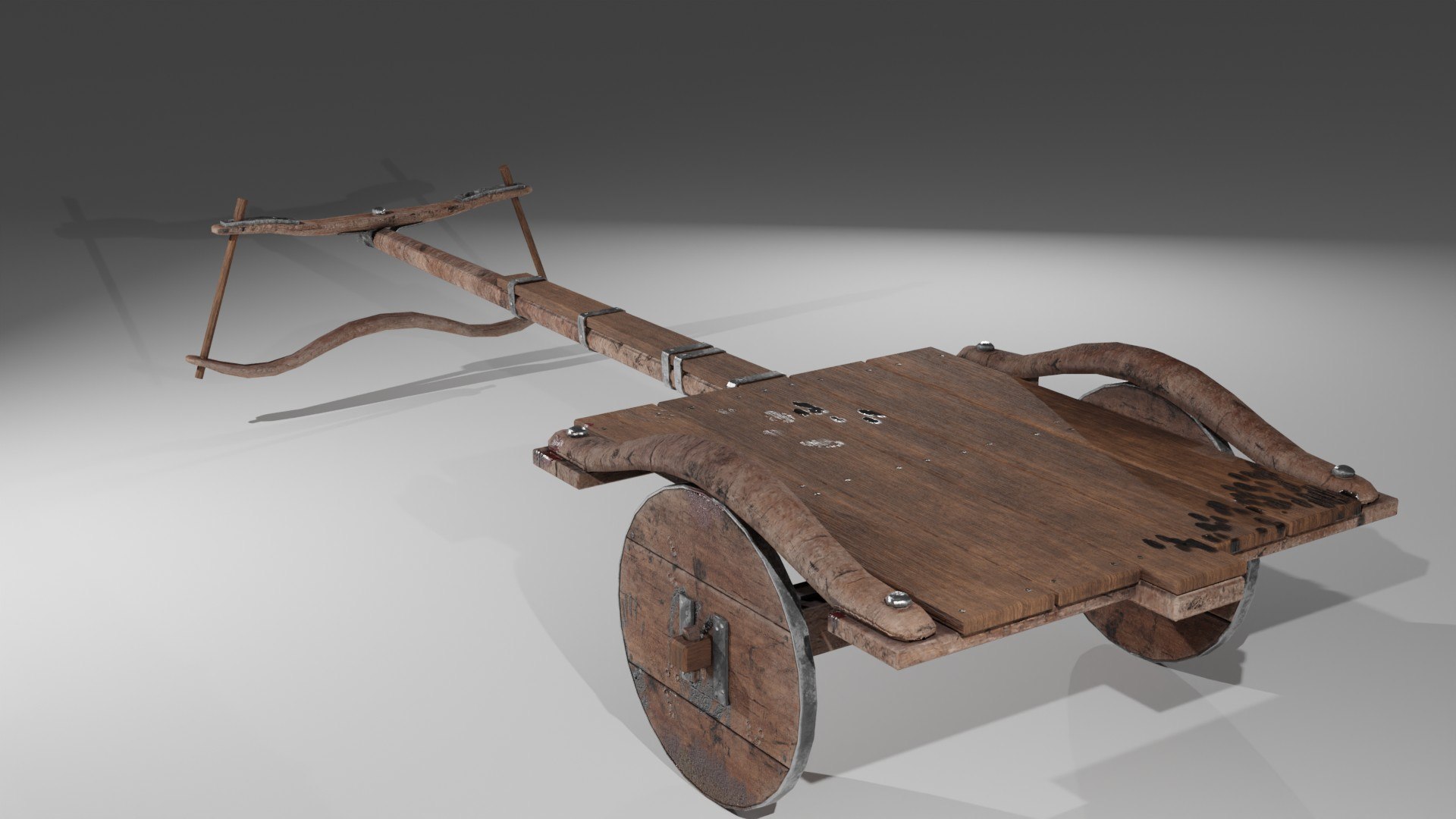 3D OxCart - TurboSquid 1842222