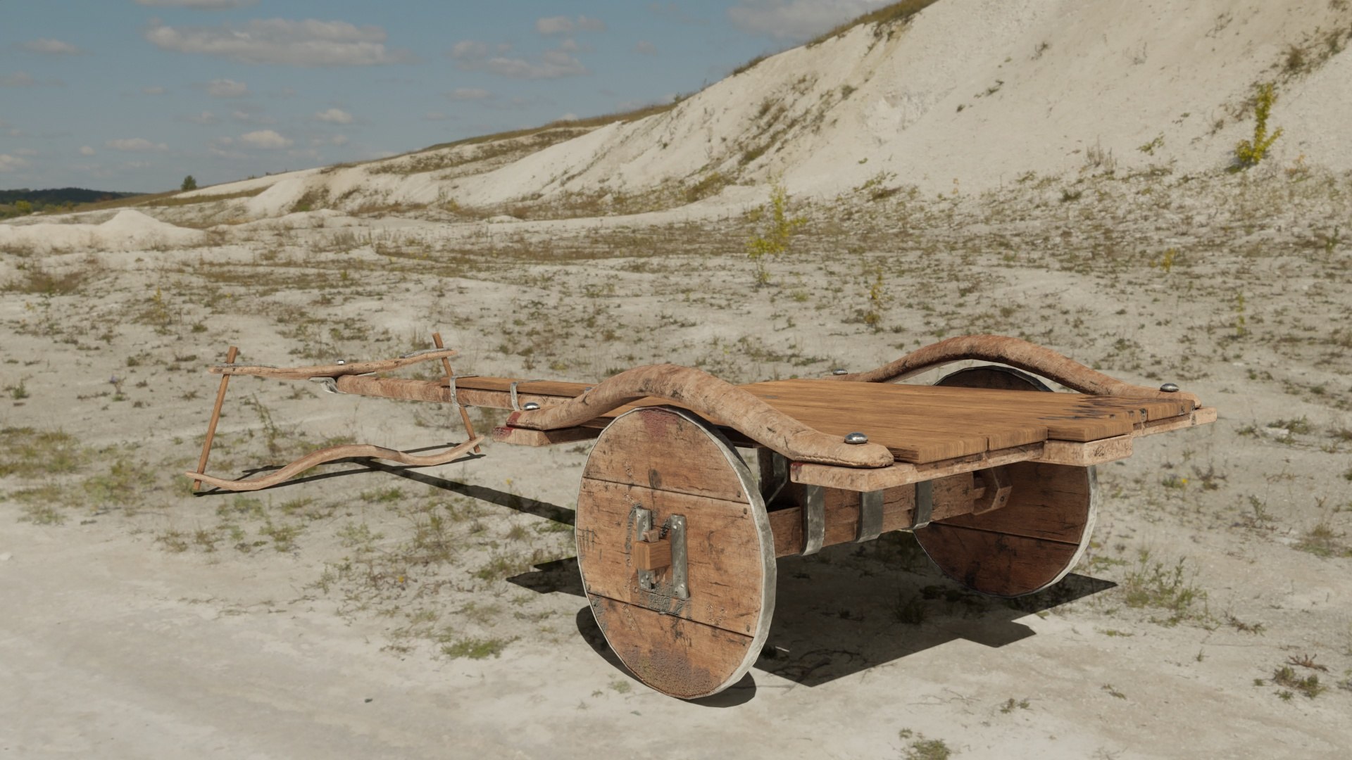 3D OxCart - TurboSquid 1842222