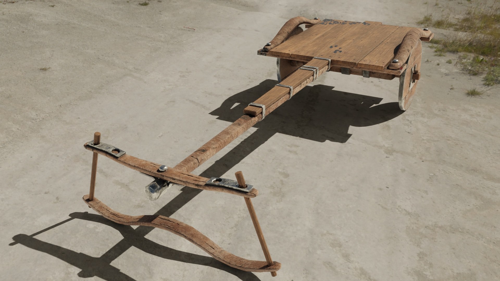 3D OxCart - TurboSquid 1842222