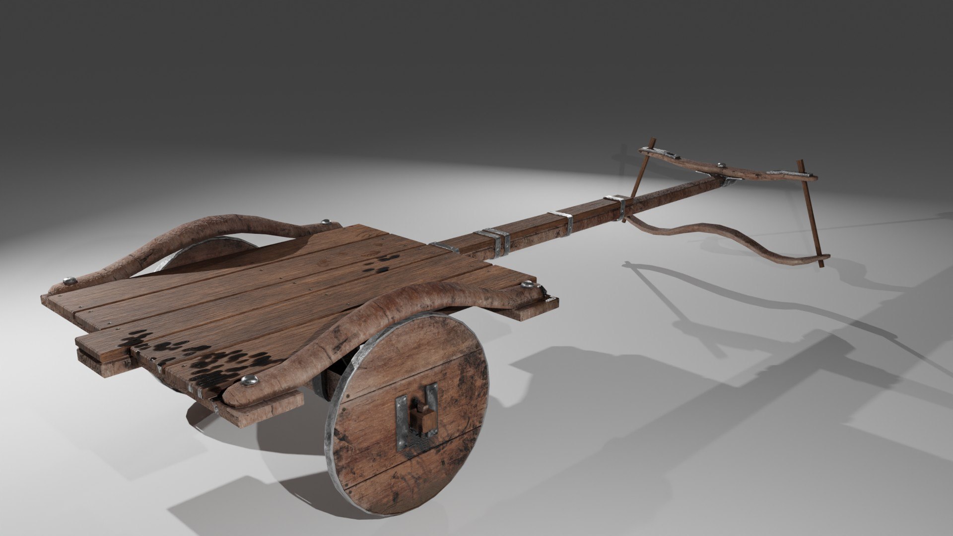 3D OxCart - TurboSquid 1842222