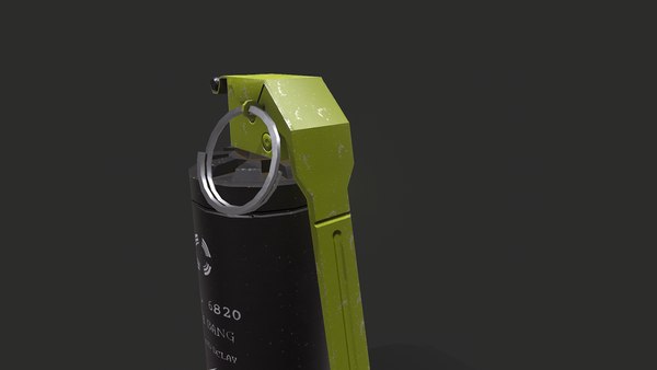 Free Flashbang Grenade 3D model - TurboSquid 1718615