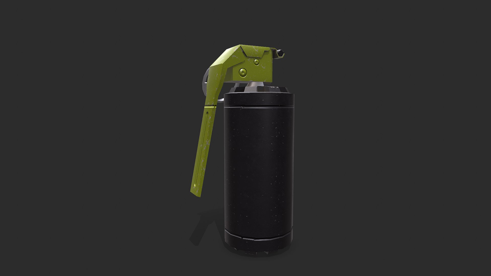 Free Flashbang Grenade 3D Model - TurboSquid 1718615