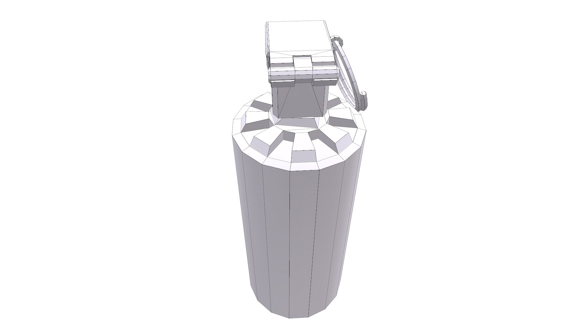 Free Flashbang Grenade 3D Model - TurboSquid 1718615