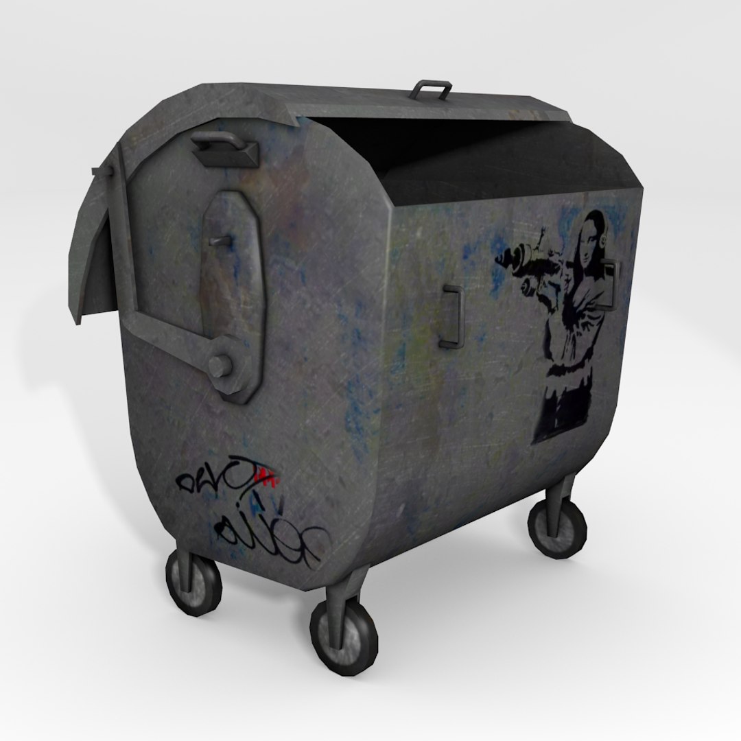 3d dustbin