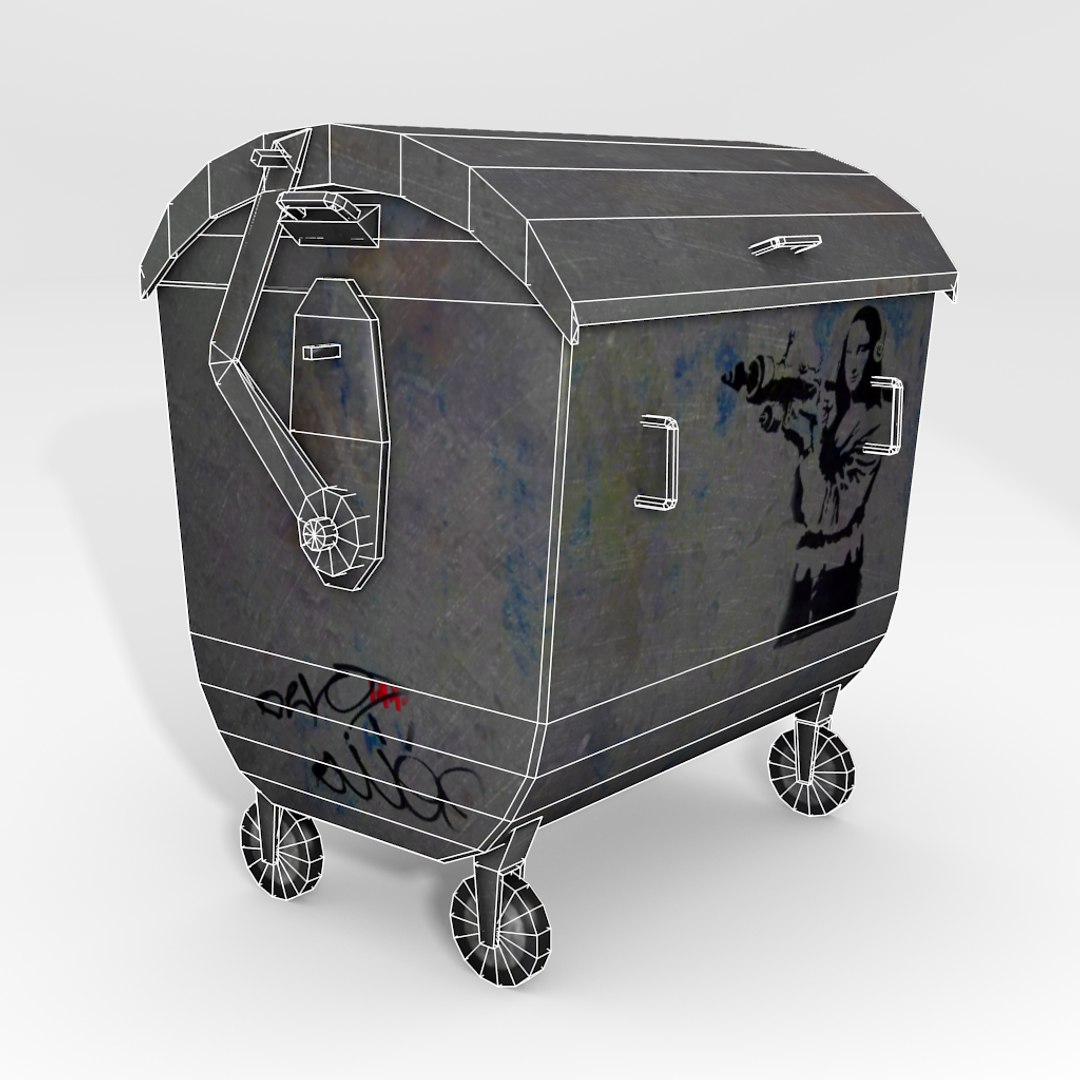 3d dustbin