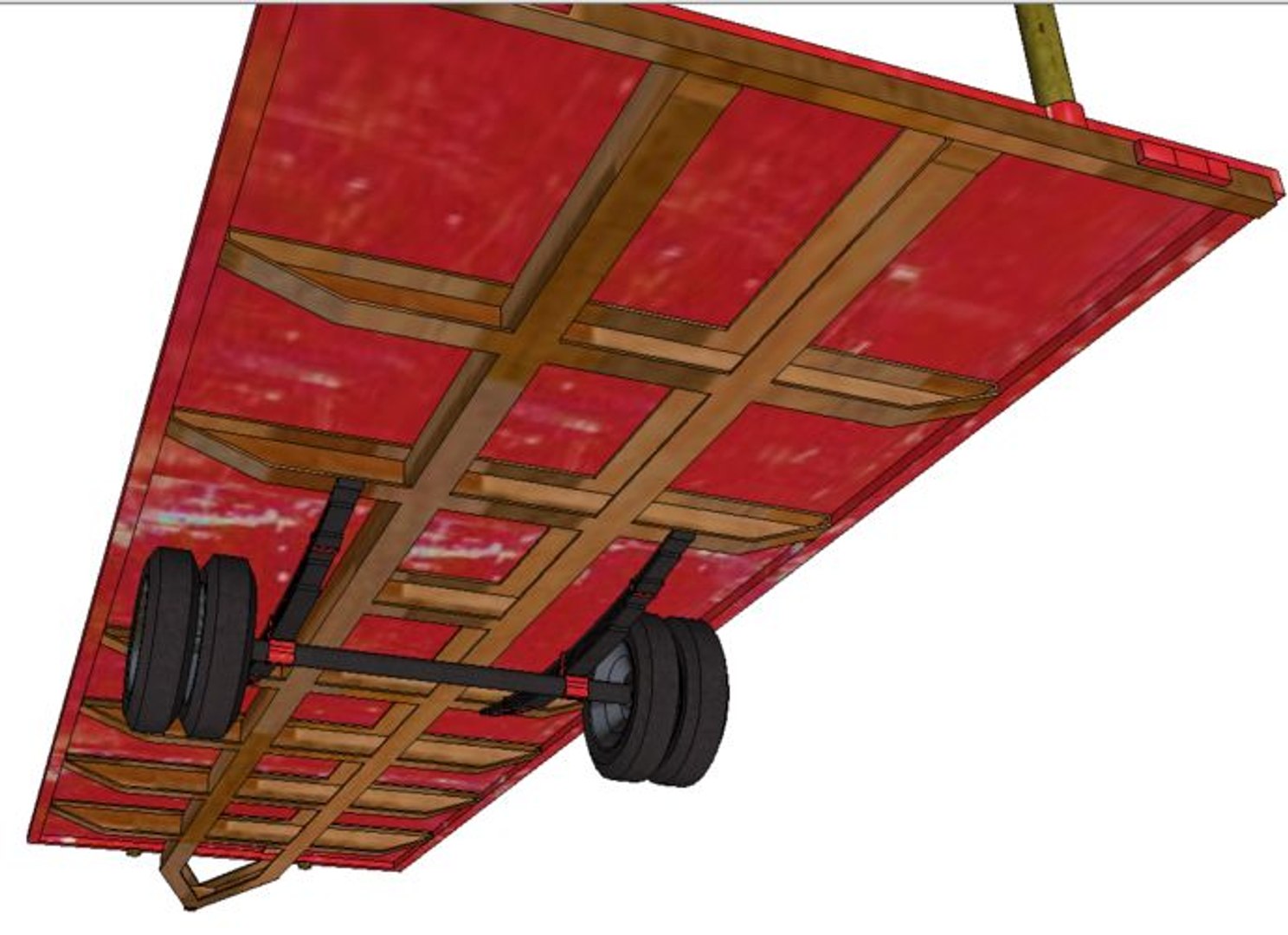 Transport Bale Trailer 3d 3ds