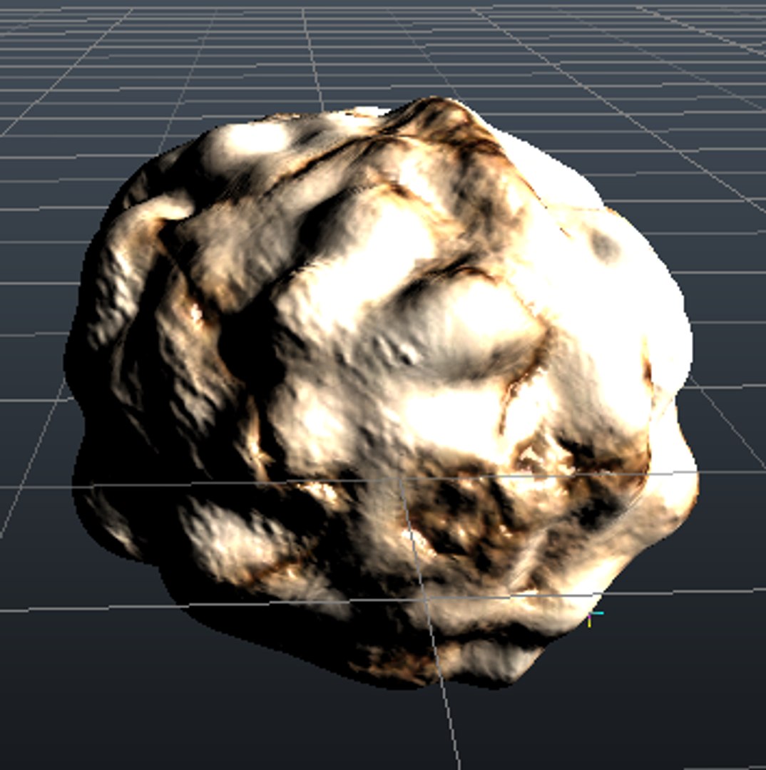 comet 3d obj