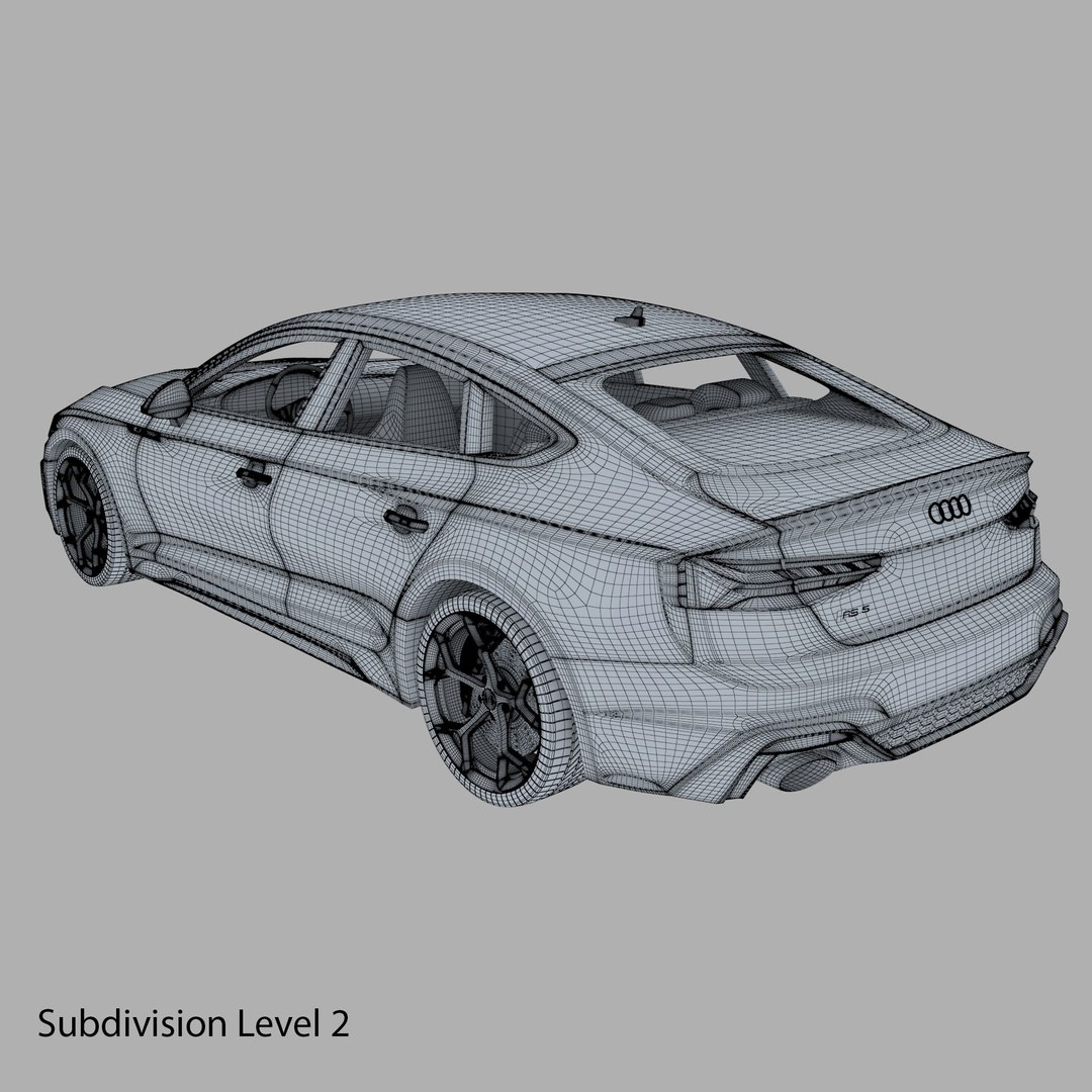 3D Audi RS5 Sportback Competition Plus 2023 - TurboSquid 1975040