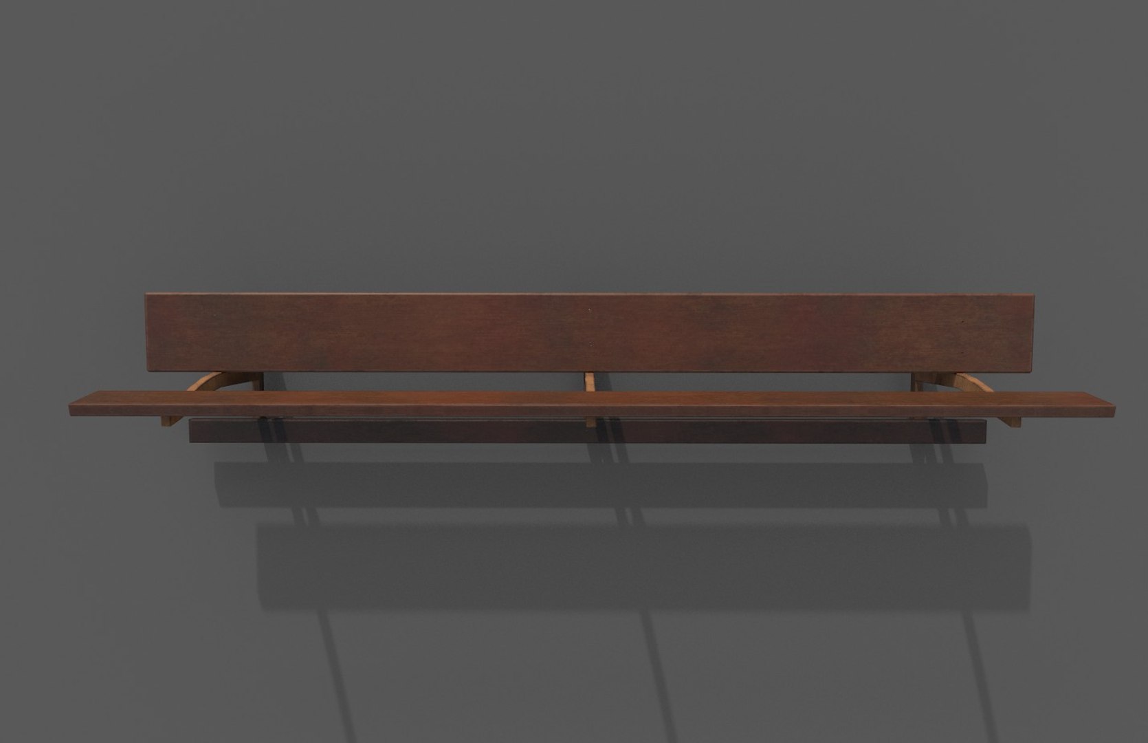 Bench model - TurboSquid 1627041
