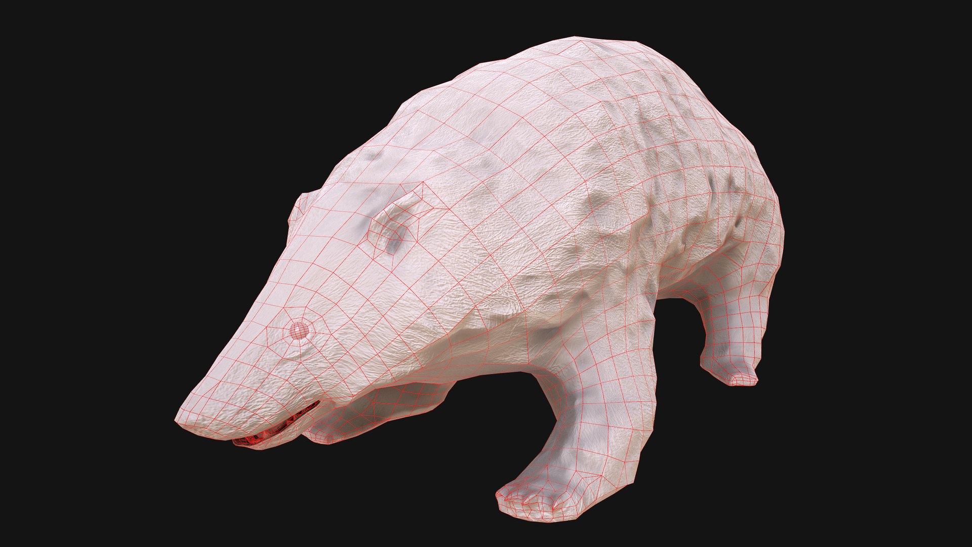 3D Badger - TurboSquid 2097073