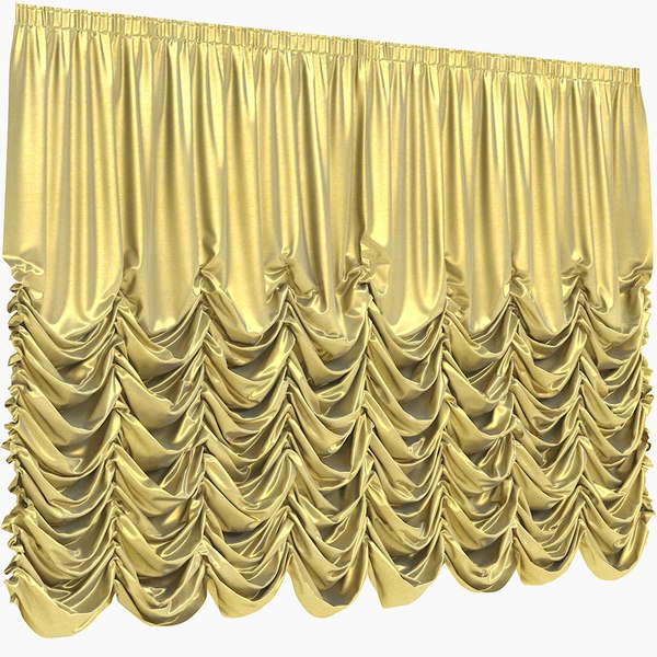 modelo 3d Austrian Curtain 015 - TurboSquid 2015362