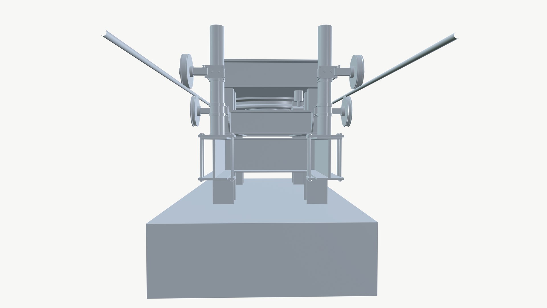 Wire Pulling Machine 3D - TurboSquid 2268680