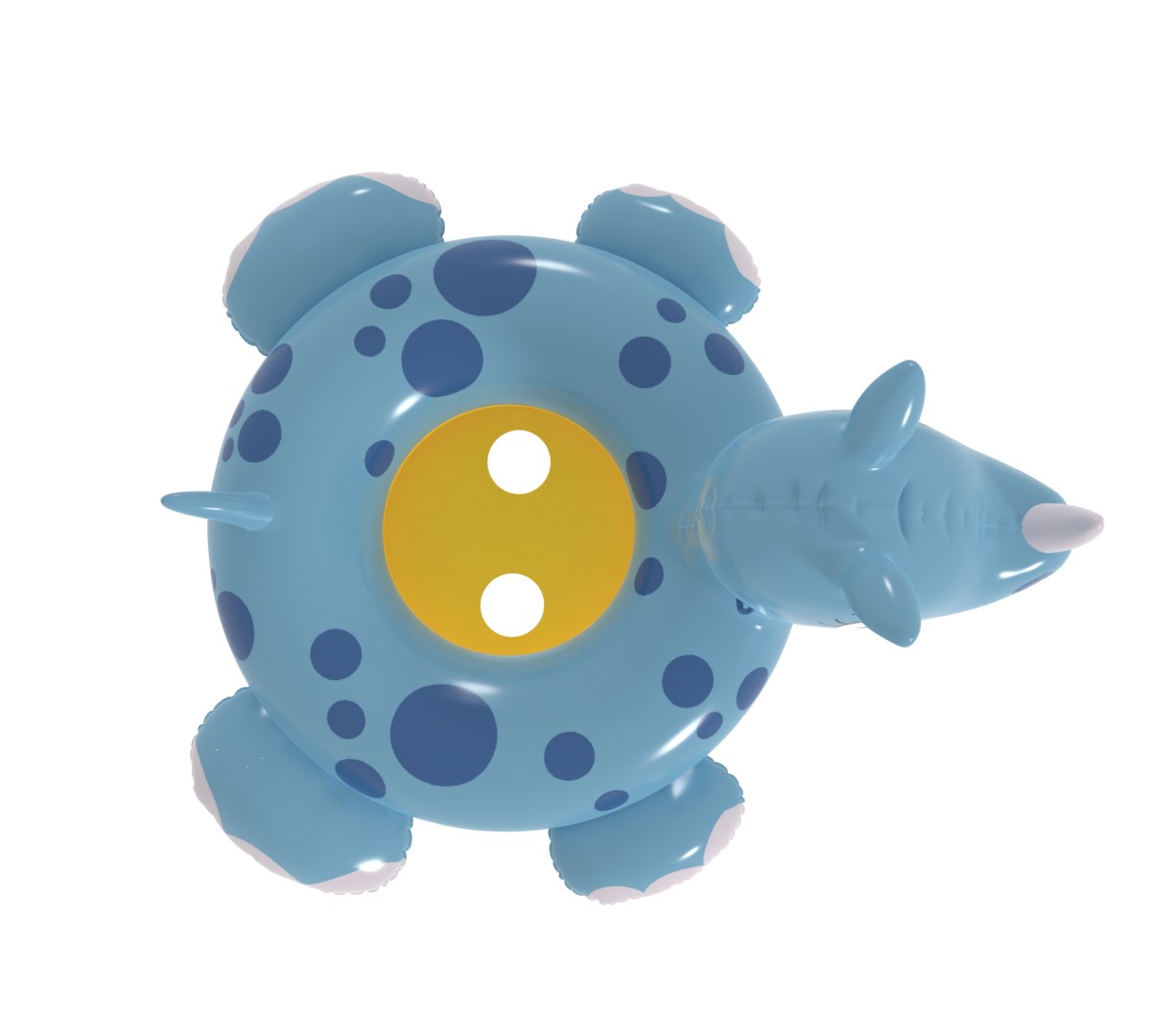 Inflatable Rhino 3D Model - TurboSquid 1597653