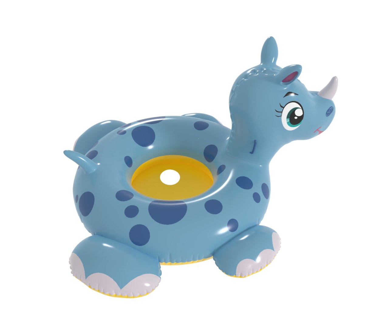 Inflatable Rhino 3D Model - TurboSquid 1597653