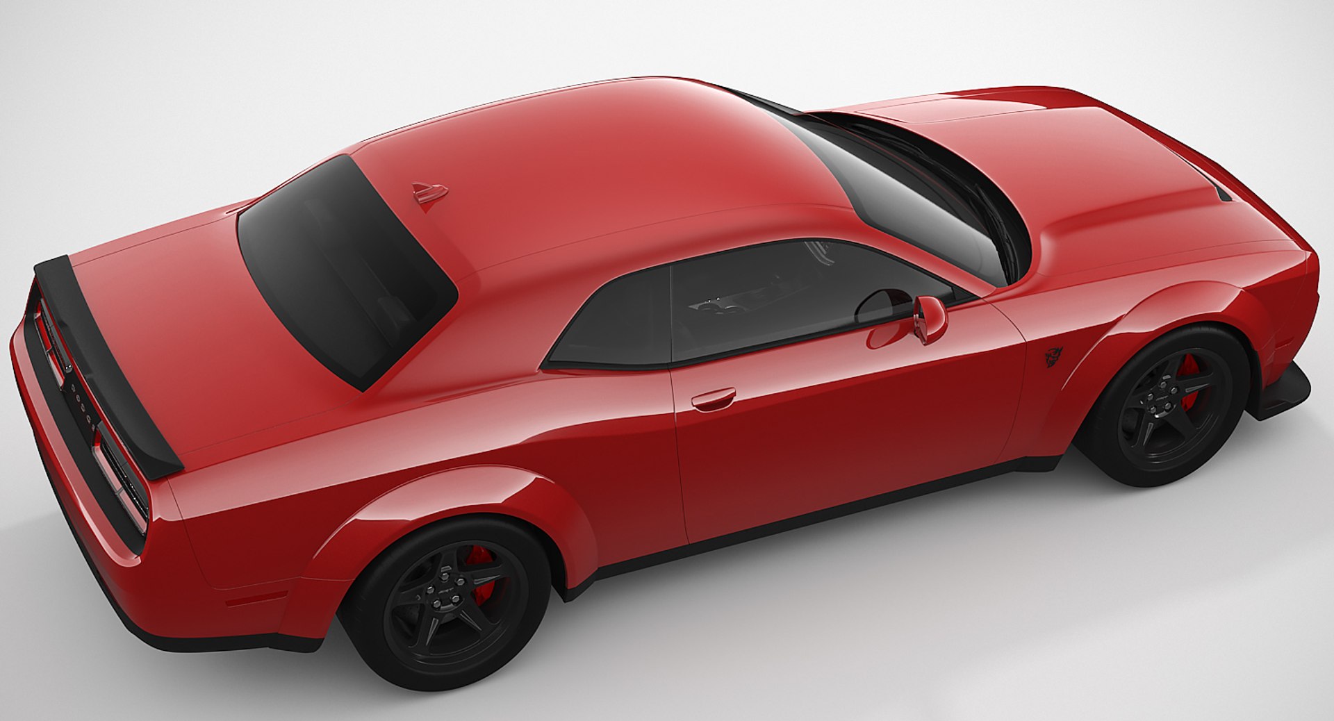 Dodge Challenger Demon 2018 3D - TurboSquid 1375504