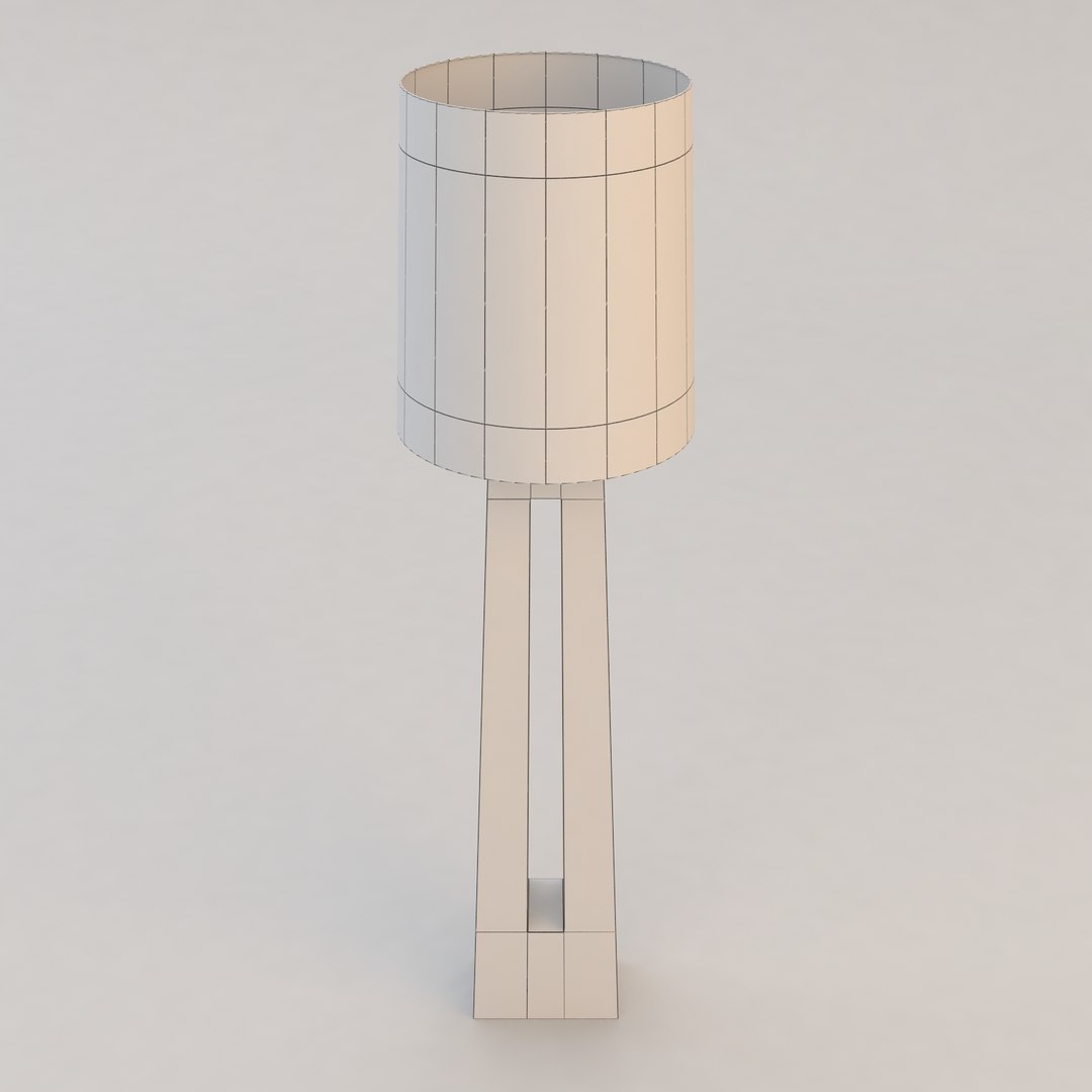 Dinka Floor Lamp Christian 3d Max