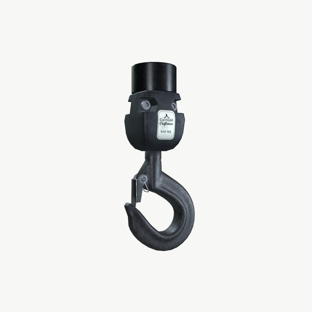 3D Industrial Hook - TurboSquid 2261470