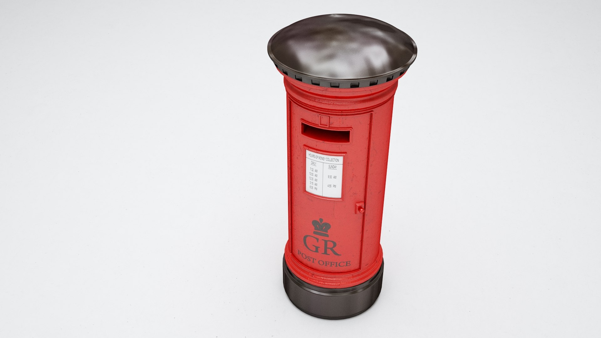 Post Box 3D Model - TurboSquid 1670710