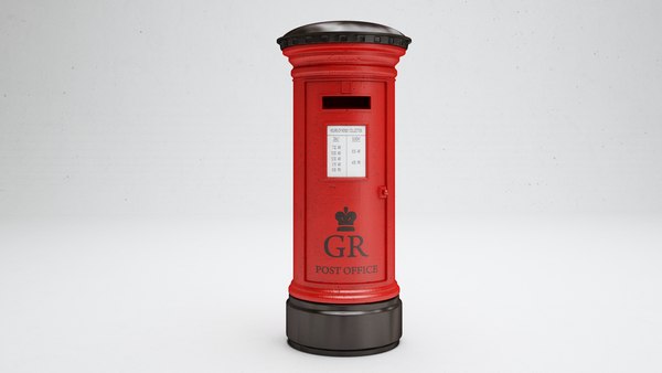 Post box 3D model - TurboSquid 1670710